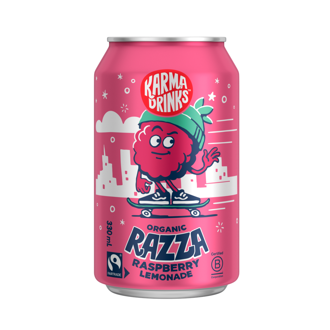 Organic Razza Raspberry Lemonade | Karma Drinks Limited