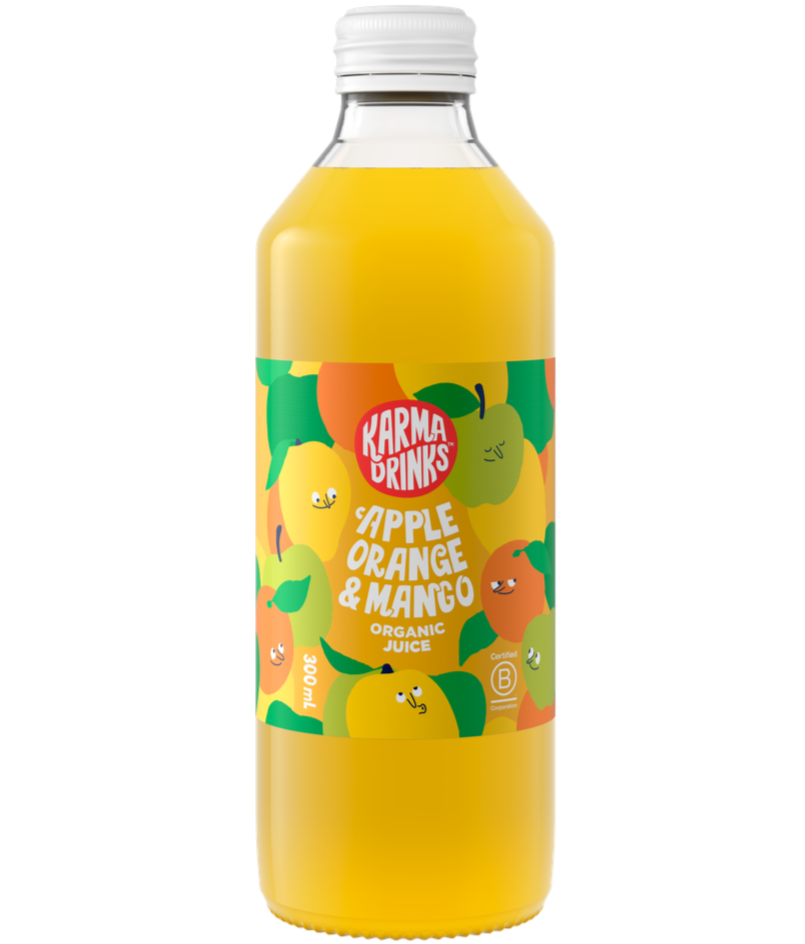 Orange, Apple & Mango Juice | Karma Drinks Limited