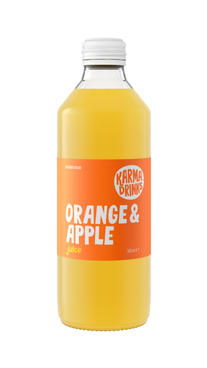 Karma Orange + Apple Juice | Karma Drinks Limited